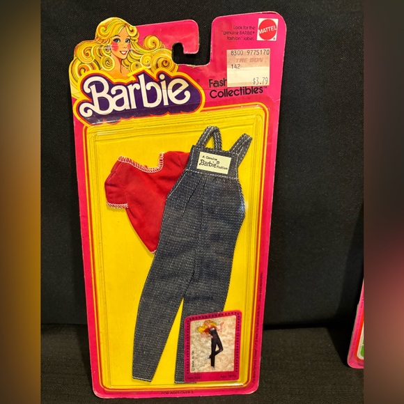 Mattel | Toys | Vintage 981 Barbie Fashion Collectibles Bib Overalls ...